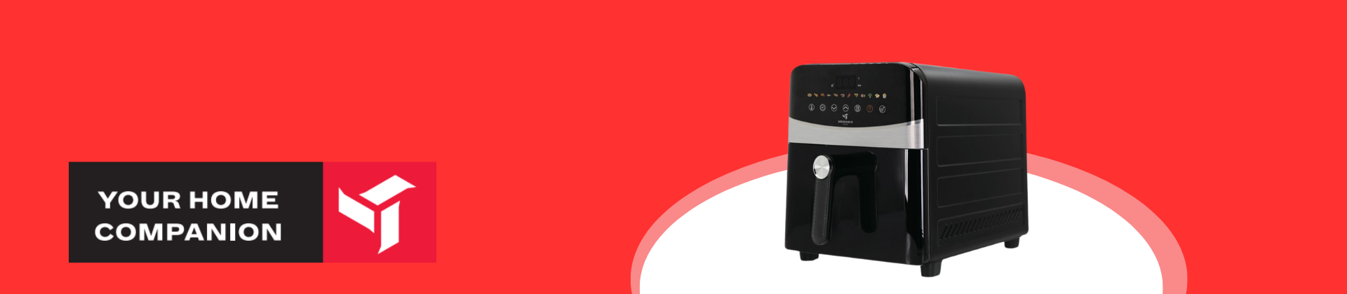 Mebashi - ME-AF952 AIR FRYER-DIGITAL TOUCH SCREEN