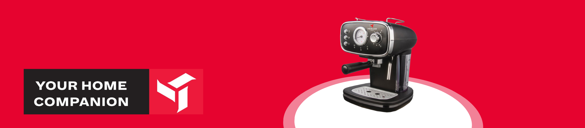 Mebashi - ME-ECM2019 ESPRESSO COFFEE MACHINE