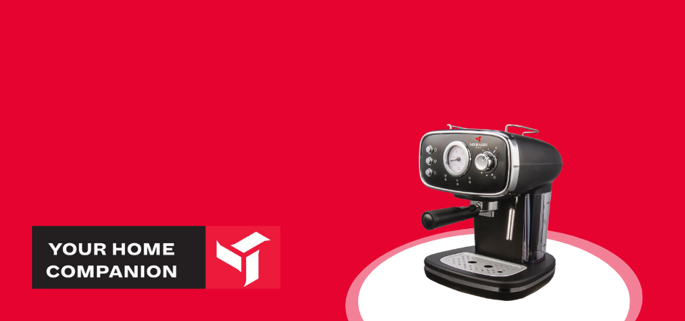 Mebashi - ME-ECM2019 ESPRESSO COFFEE MACHINE